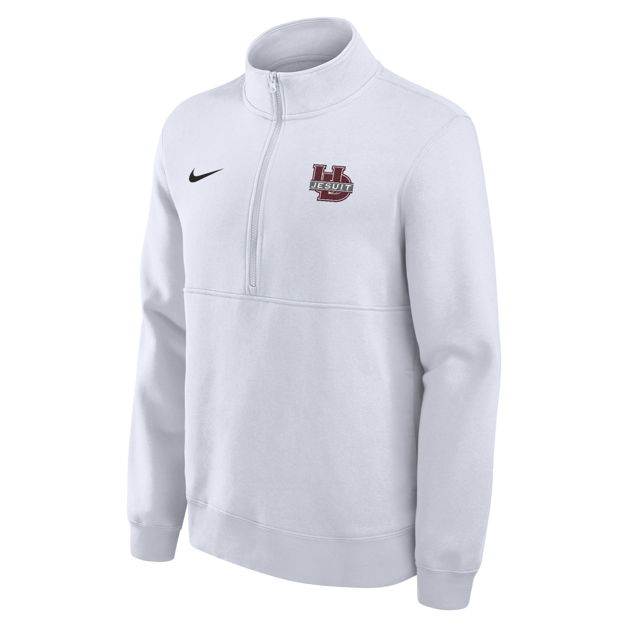 nike men s club fleece half zip top white cubc 021 $ 68 . 00