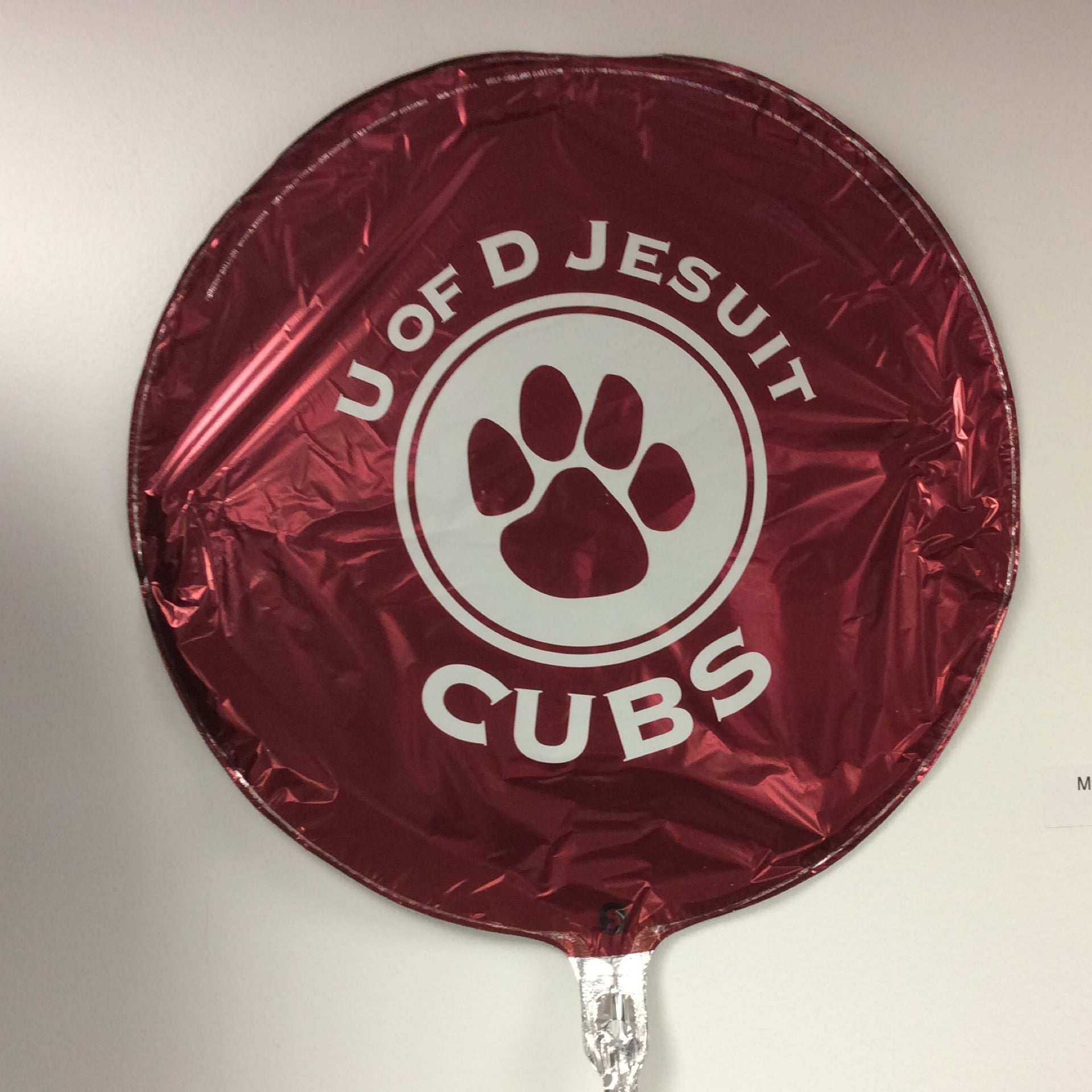 Mylar Balloon II | University of Detroit Cub Corner